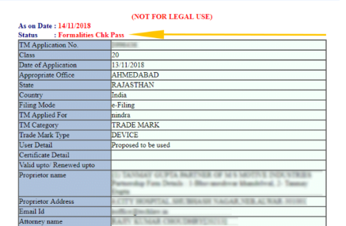 Trademark Application Status, How to Check TM Application Status
