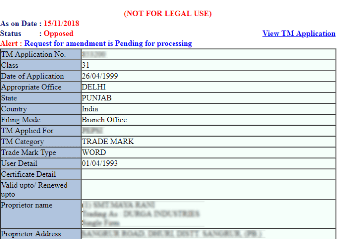 Trademark Application Status, How to Check TM Application Status