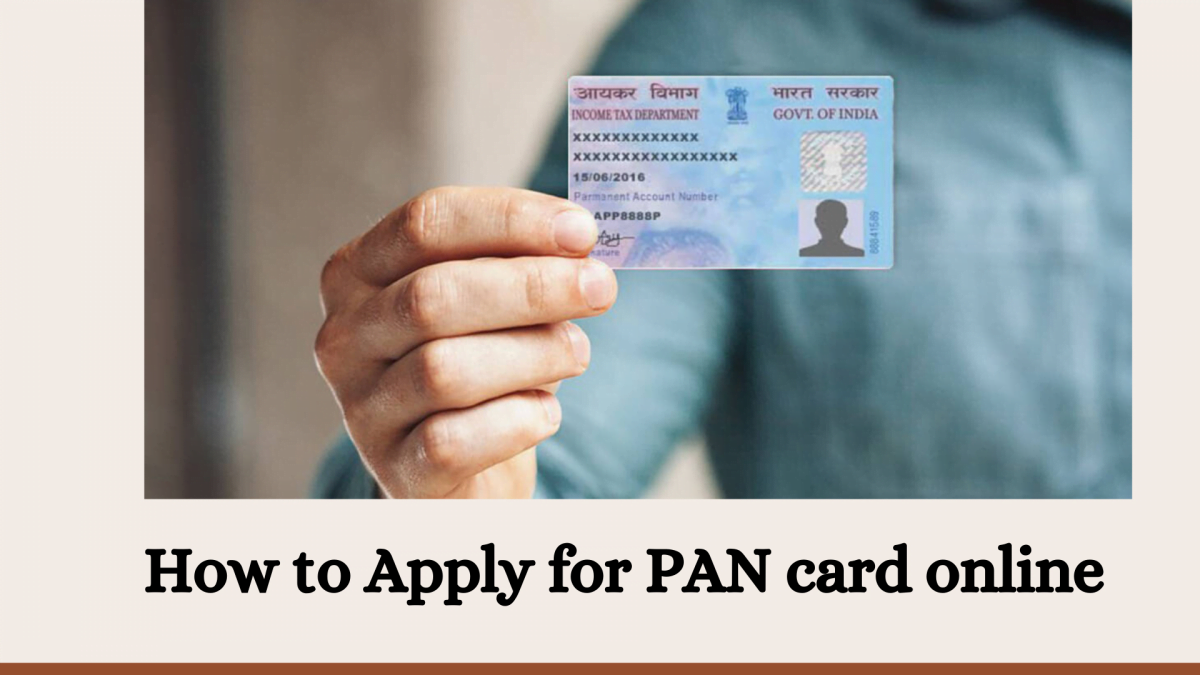 How to Apply for PAN card online | File PAN application