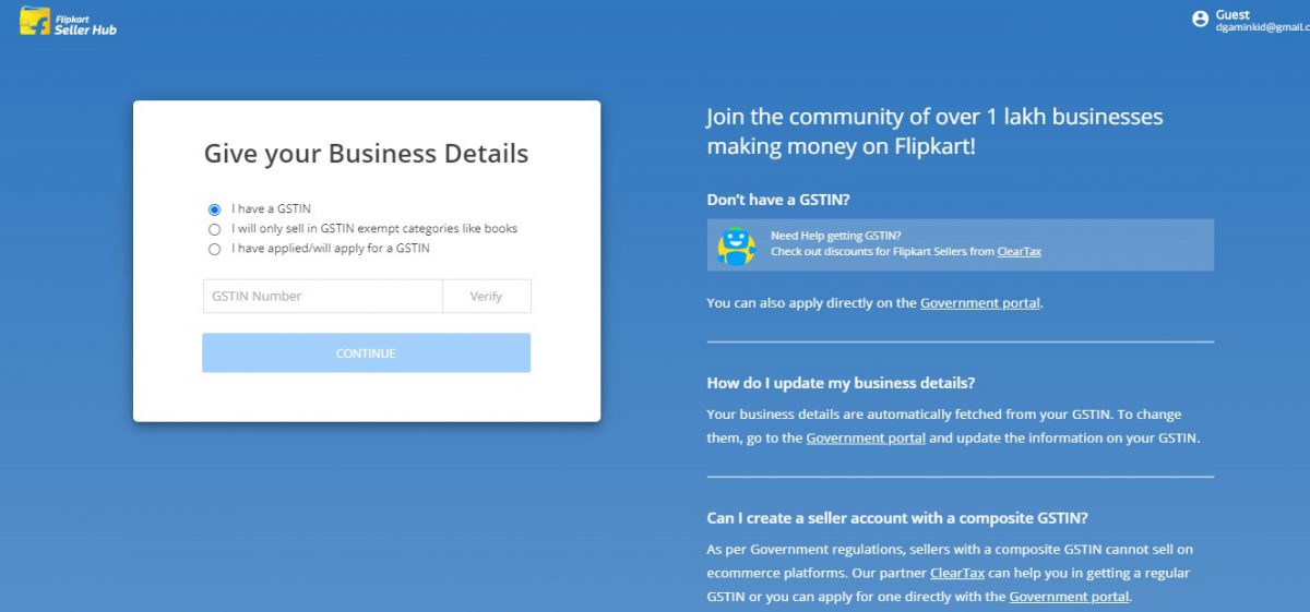Flipkart Seller Registration | Register a Flipkart Seller Account